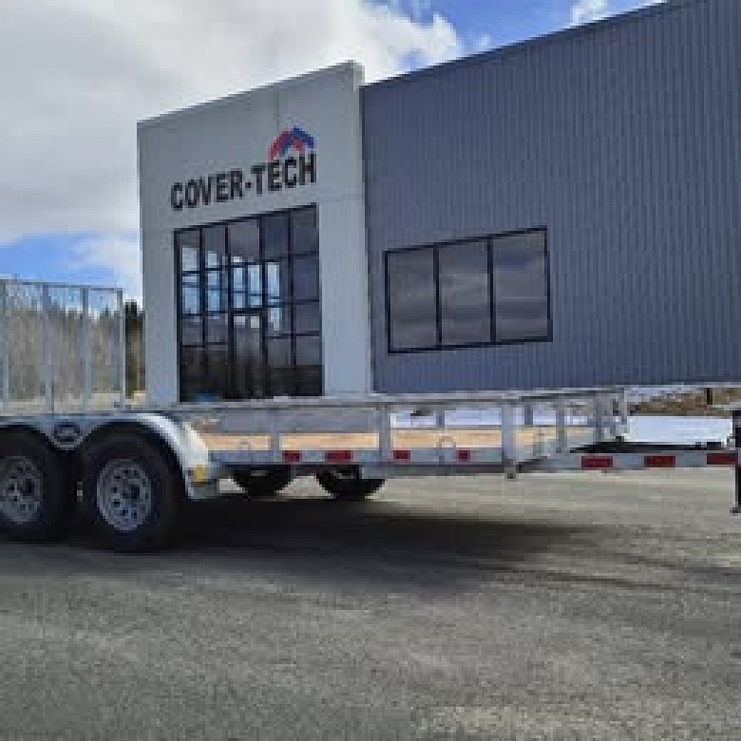 New 2025 LWL Trailers LWL 14' x 6'6'' Utility Utility Trailer – Cover Tech